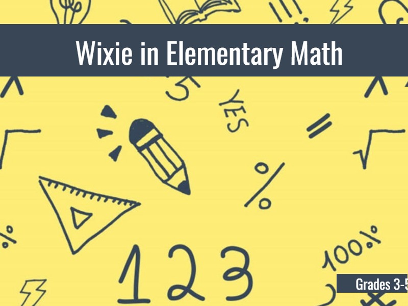 Wixie in Elementary Math | Wixie