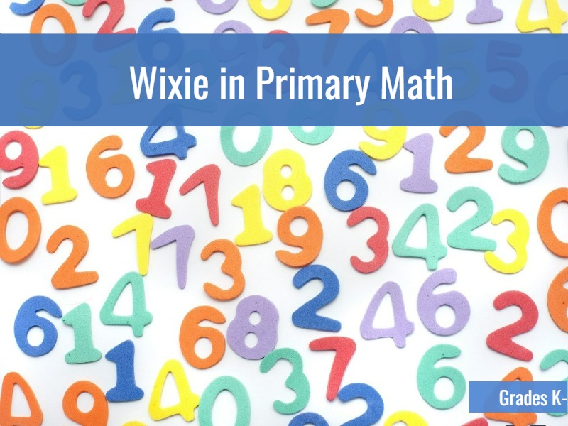 Wixie in Primary Math | Wixie