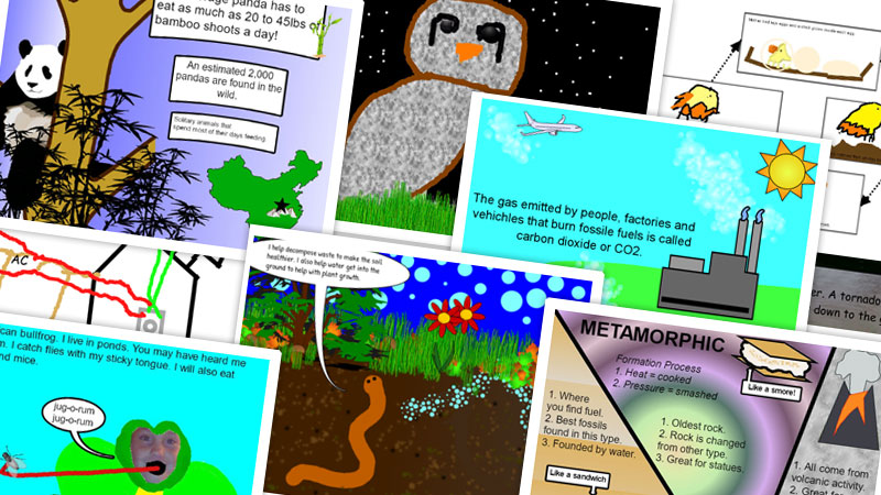 Primary Science Projects | Wixie
